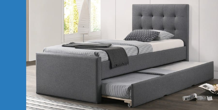 Marcs Single Bed with Trundle | 1stChoiceNow
