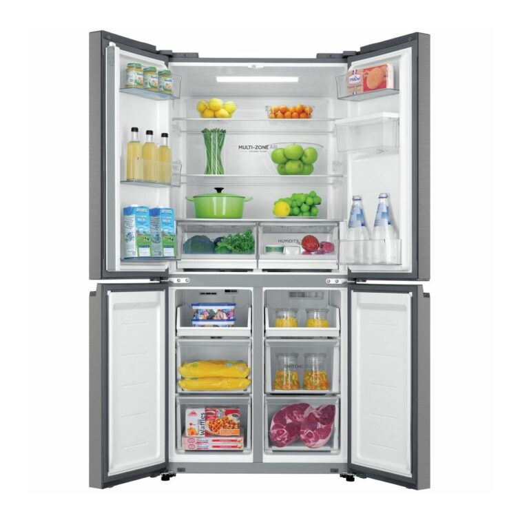 508L Quad Door Refrigerator - Silver Satina | 1stChoiceNow